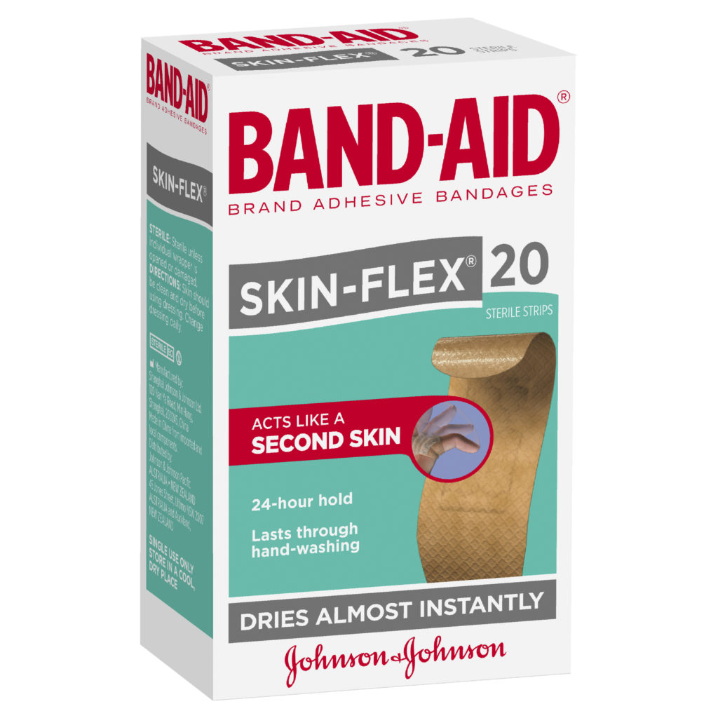 Be the first to review “Band Aid Skin Flex 20 Sterile Strips” Cancel reply