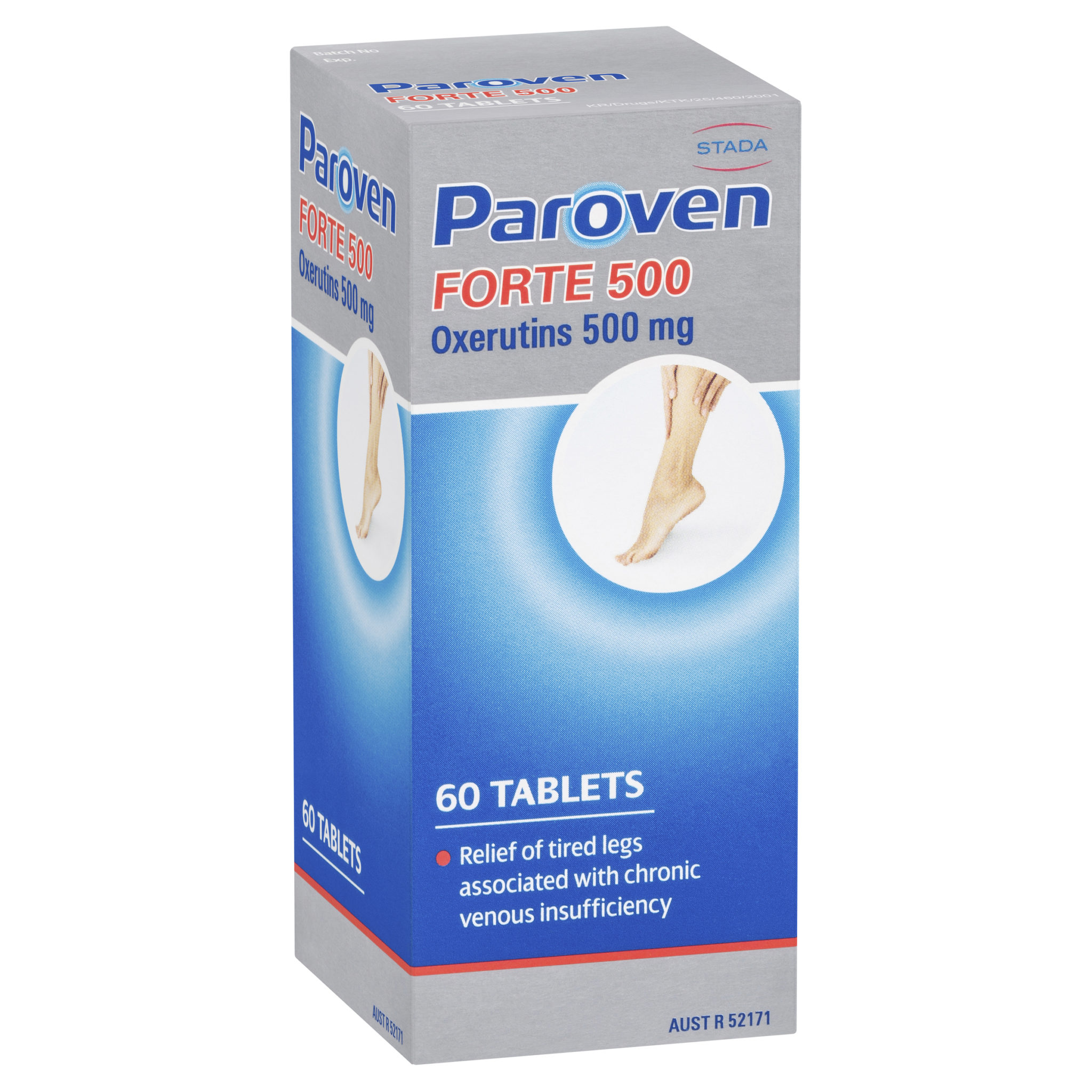Be the first to review “Paroven Forte 500mg 60 Tablets” Cancel reply