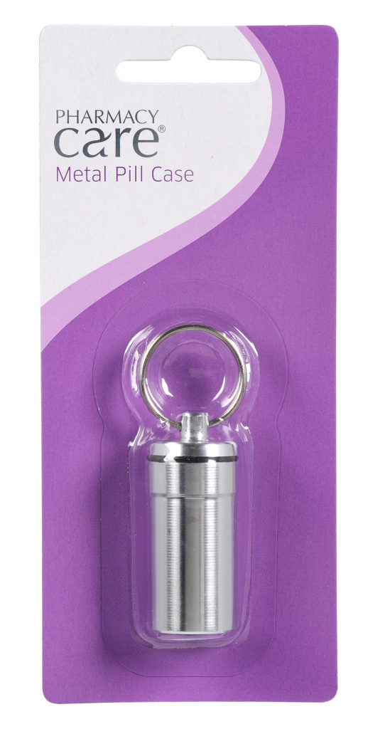 Be the first to review “Pharmacy Care Metal Pill Case” Cancel reply
