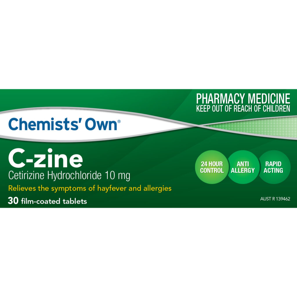 Be the first to review “Chemists’ Own C Zine Tablets 10mg 30 tabs ...