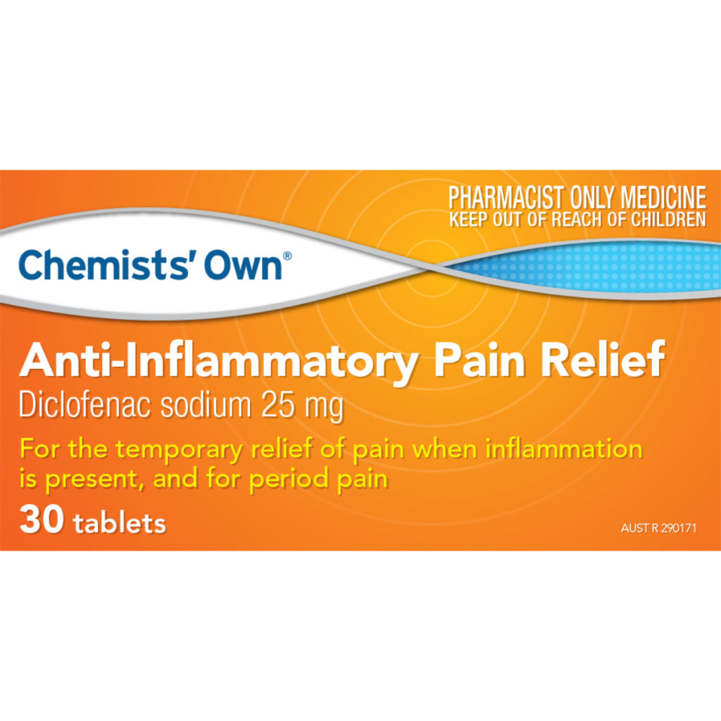 Chemists Own Anti-Inflammatory Pain Relief 25mg 30 Tablets