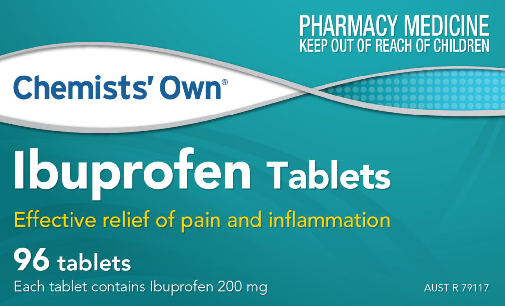 Chemists Own Ibuprofen 200mg 96 Tabs
