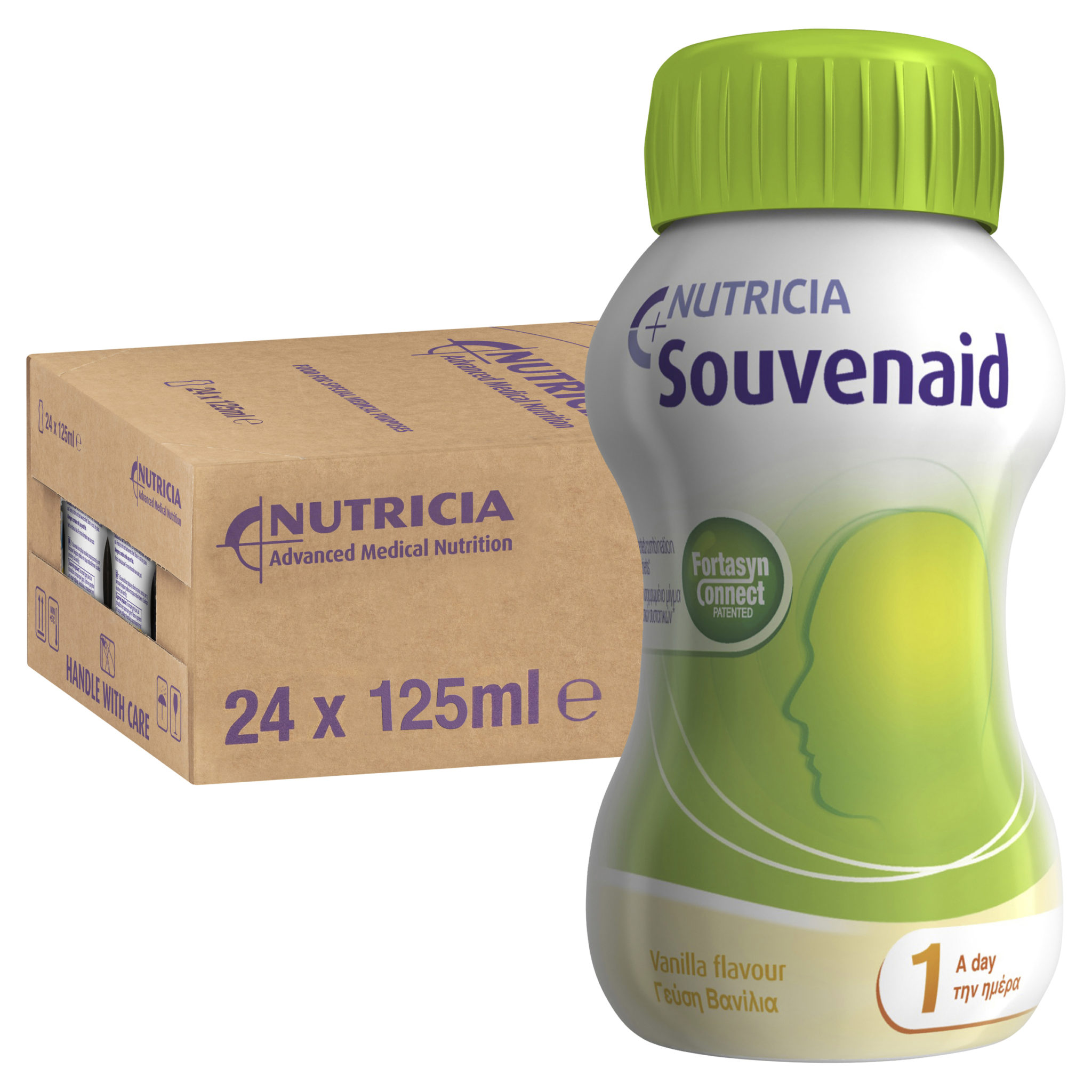 Nutricia Souvenaid Memory Drink Vanilla 4 x 125mL